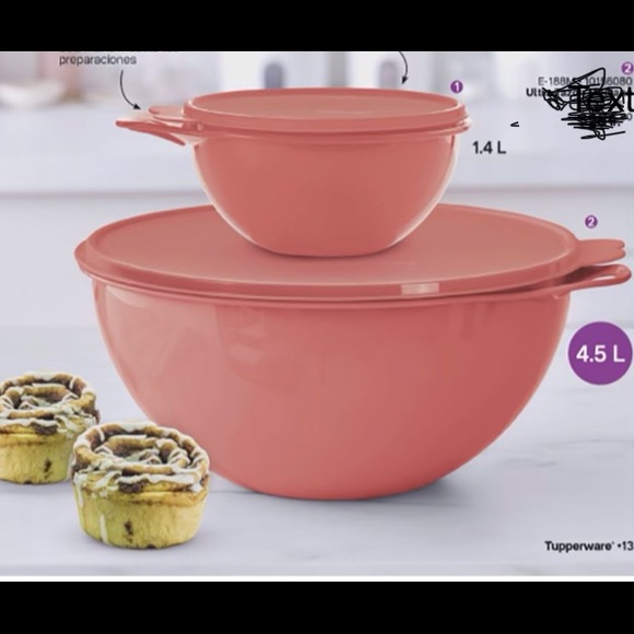 Tupperware | Kitchen | Tupperware Thatsa Bowl Set Of 2 | Poshmark